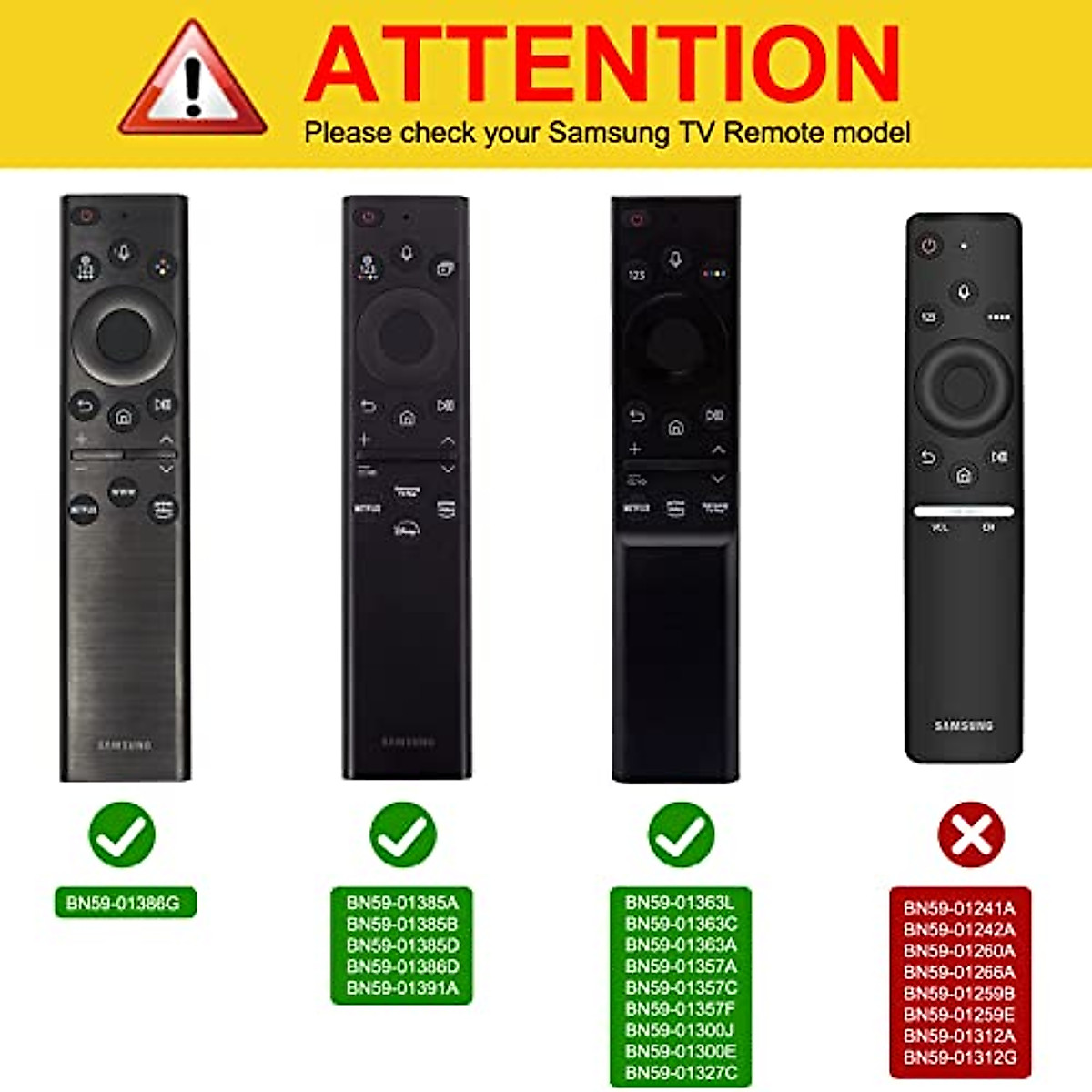 Fintie Protective Case for Samsung Smart Solar Cell Remote Control 2022 BN59-01385 BN59-01386 BN59-01391, Light Weight Kids-Friendly Anti Slip Shockproof Silicone Cover, Black