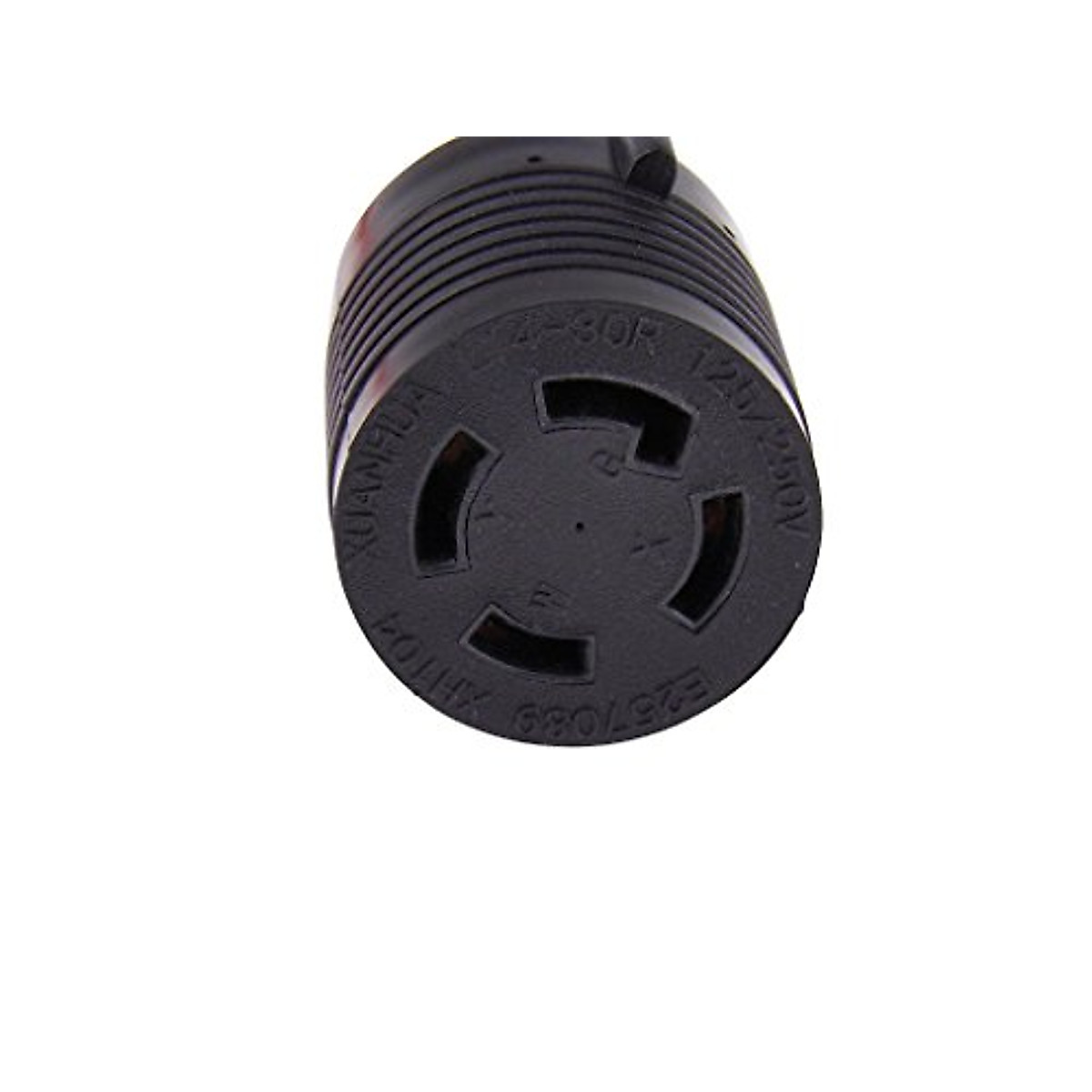 MPI Tools Nema L14-20P to L14-30R Generator Power Cord Pigtail Adapter 4 Wire 12 Gauge 125/250v 18 Inches Long