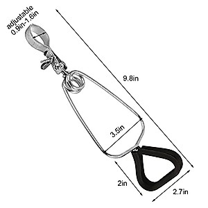 AKBFOX 4 Pack Reptile Lamp Clamp Adjustable Stand Fixture for Terrarium Heat Lamps Reptile Heat Bulb Light Metal Bracket Support Holder for Lizards Turtles Snakes Amphibians