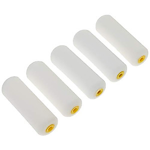 FoamPRO 163-P, 165-5 | 4” Fine Finish Foam Roller Refills (5 Pack) | Foam Paint Roller Covers | Home Painting Supplies & Paint Tools