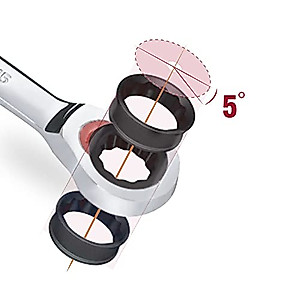 CRAFTZONE RATCHETING COMBINATION WRENCH SET, (5PC,SAE), 3/8”,7/16”,1/2”,9/16”,5/8” RATCHET WRENCH SET