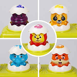 FS Toddler Pop Up Toy with Music and Light, Cause and Effect Toys for 6 9 12 18 Month Old Baby Toys, Early Learning Educational Toys for 1 2 3 Year Old Boy and Girls Gifts