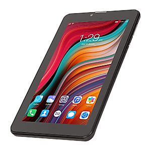 HD Tablet, Front 500W Rear 800W 100-240V Octa Core 7 Inch Calling Tablet 2.4G 5G Dual Band WiFi Black for Reading for Playing Games (US Plug)