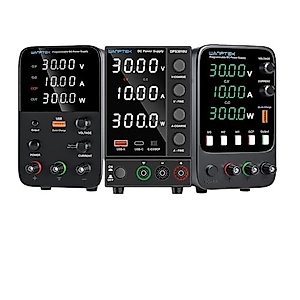 1PCS DC Power Supply Adjustable 30V 10A with 4-Digit LED Display USB5V 2A Fast Charging Laboratory Voltage Regulator AC220V/110V(3 Digits 60V 5A)
