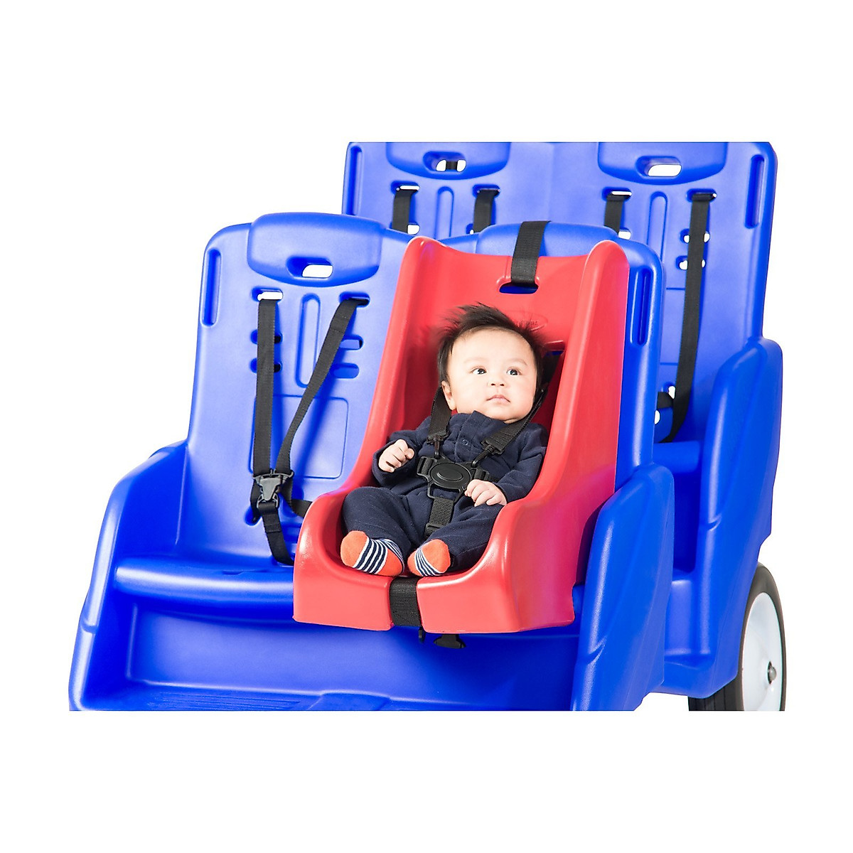 Foundations Gaggle Parade 4 and 6 Buggy Infant Seat, Suitable for Children Under 6 Months, Features Soft Contours, Designed to Provide Safety & Comfort (Red)