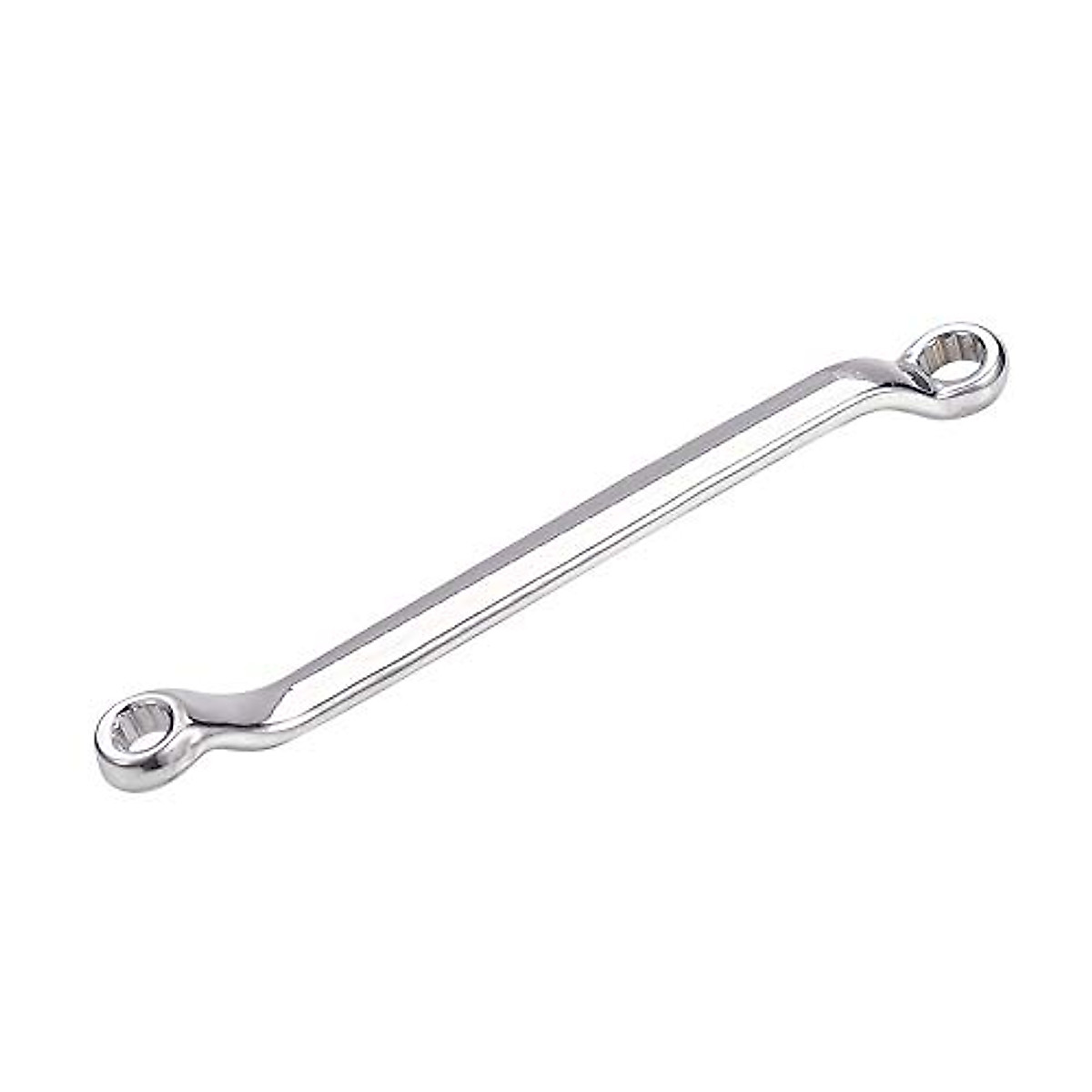 Utoolmart Torx Box Wrench, 5.5mm x 7mm Metric 12 Point Offset Double Box End Wrench, 125mm Length Wrench Repair Tool for Automotive Home Chrome Plated, Cr-V