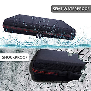 LTGEM EVA Hard DJ Controller Case compatible Hercules Inpulse 200/200 MK2 / Pioneer DJ DDJ-200 Smart/DDJ-WeGO4-K DJ Controller. Case Only!