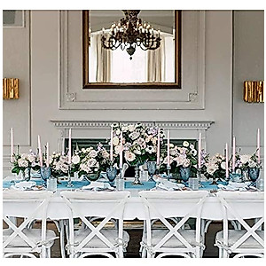 Scented 10 Inch Taper Candle Set of 4| Soy Wax Delightful Aroma | Beautiful Home Decor | Gift for Family and Friends (Pink)