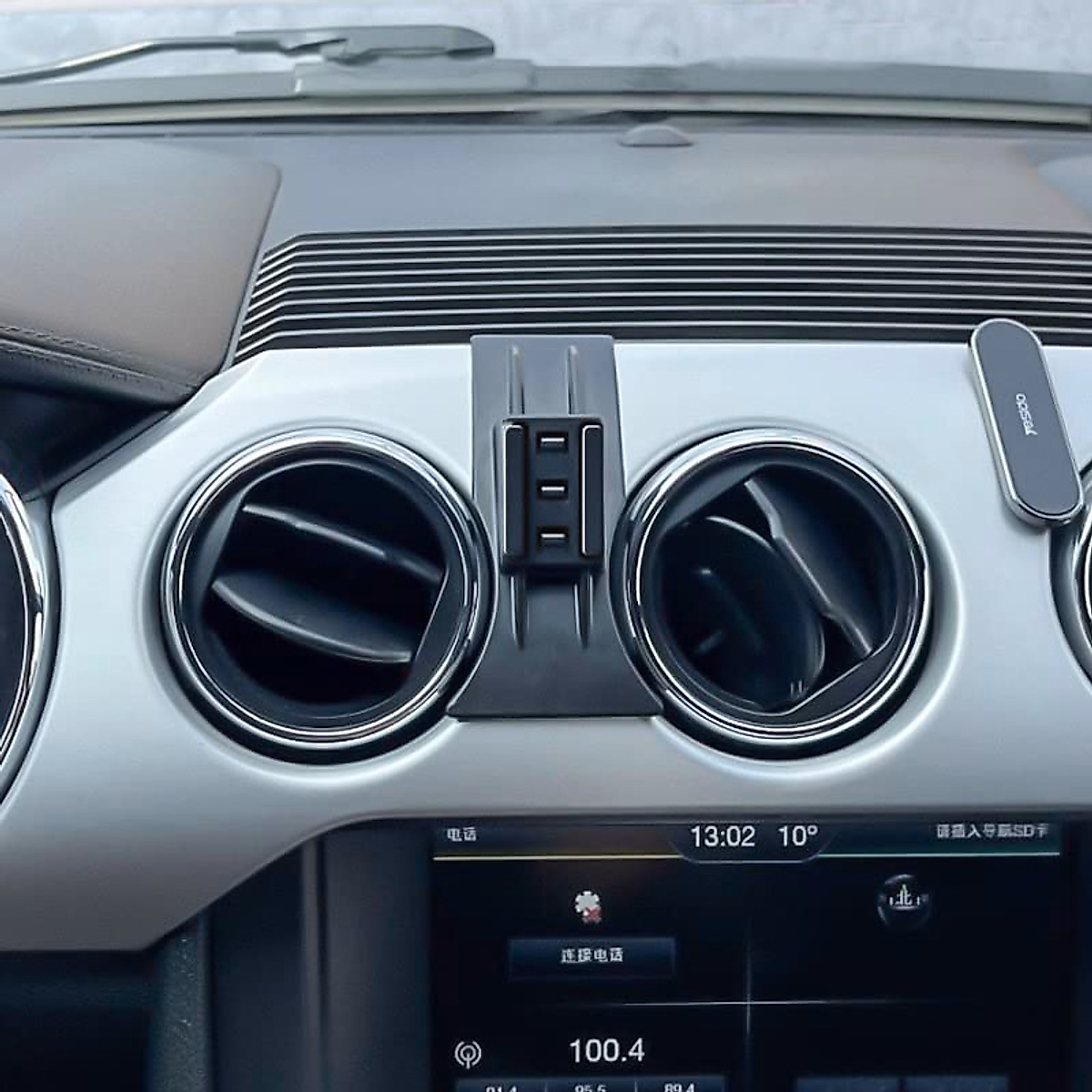 JNGXQ car Phone Holder for Ford Mustang Phone Mount Interior Accessories 2016 2017 2018 2019 2020 2021 2022 2023 Phone Stand Vent