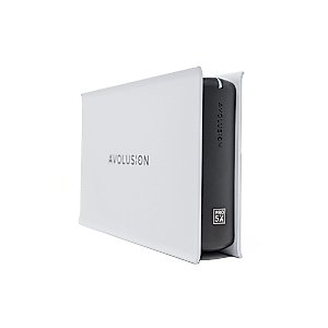 Avolusion PRO-5X Series 4TB USB 3.0 External Gaming Hard Drive for PS4 Original, Slim & Pro (White)