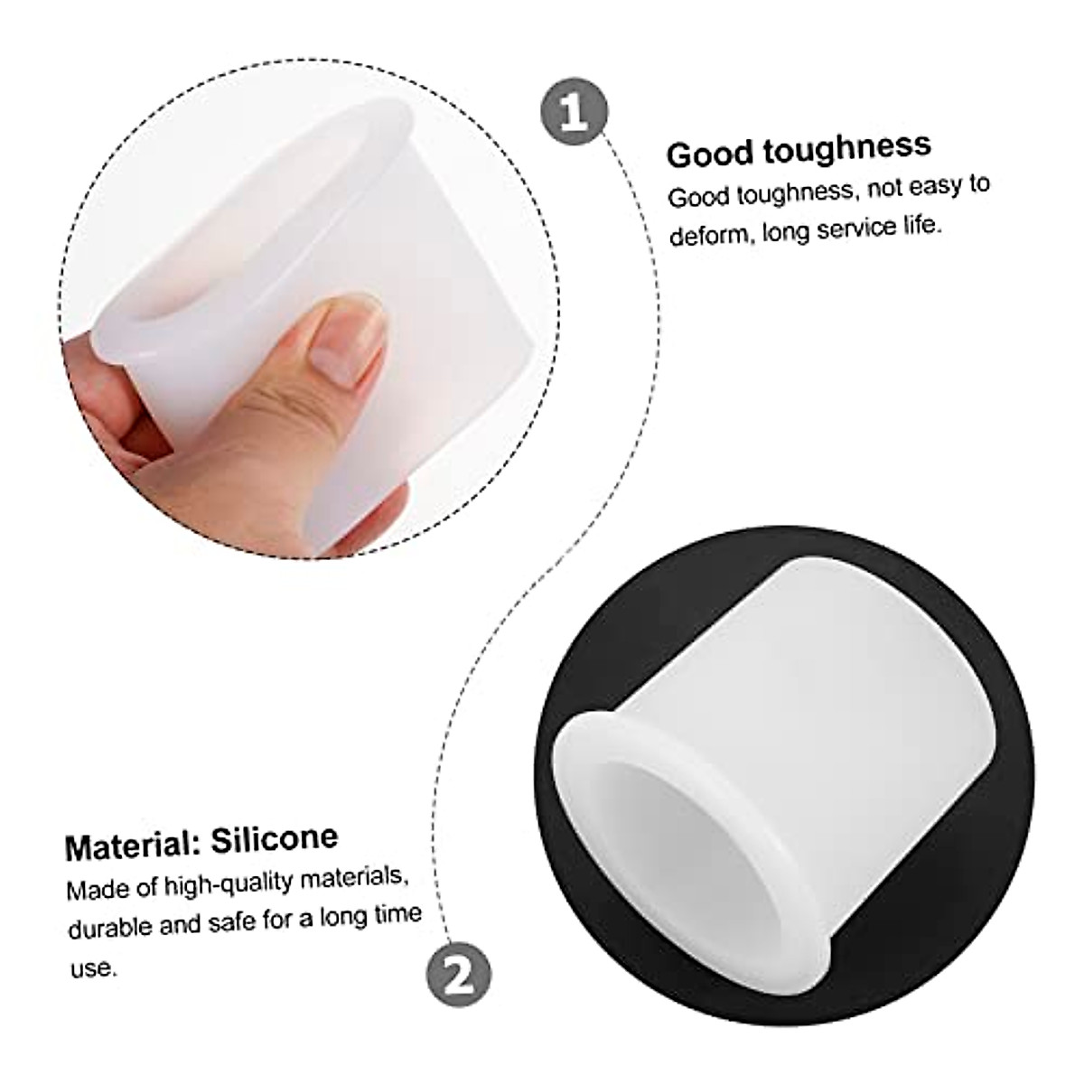 FONDOTIN Silicone Umbrella Hole Plug Outdoor Accessories Outdoor Umbrellas Patio Umbrella Base Table Umbrella Holder Umbrella Hole Reducer Ring Parasol Hole Ring Table Umbrella Hole Plug