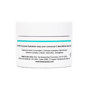 BeautyStat Probiotic 24HR Moisture Boost Cream - Daily Moisturizer Face Cream with Probiotics, Ceramides, Hyaluronic Acid for Natural Anti Aging for Dull, Dry Skin, Fine Lines, Wrinkles (1.7oz / 50ml)