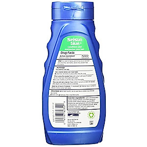 Selsun Blue Moisturizing with Aloe Dandruff Shampoo 11 oz (Pack of 2)