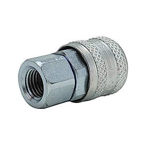 Milton 775 1/4" FNPT A Style Coupler - Box of 10,Silver