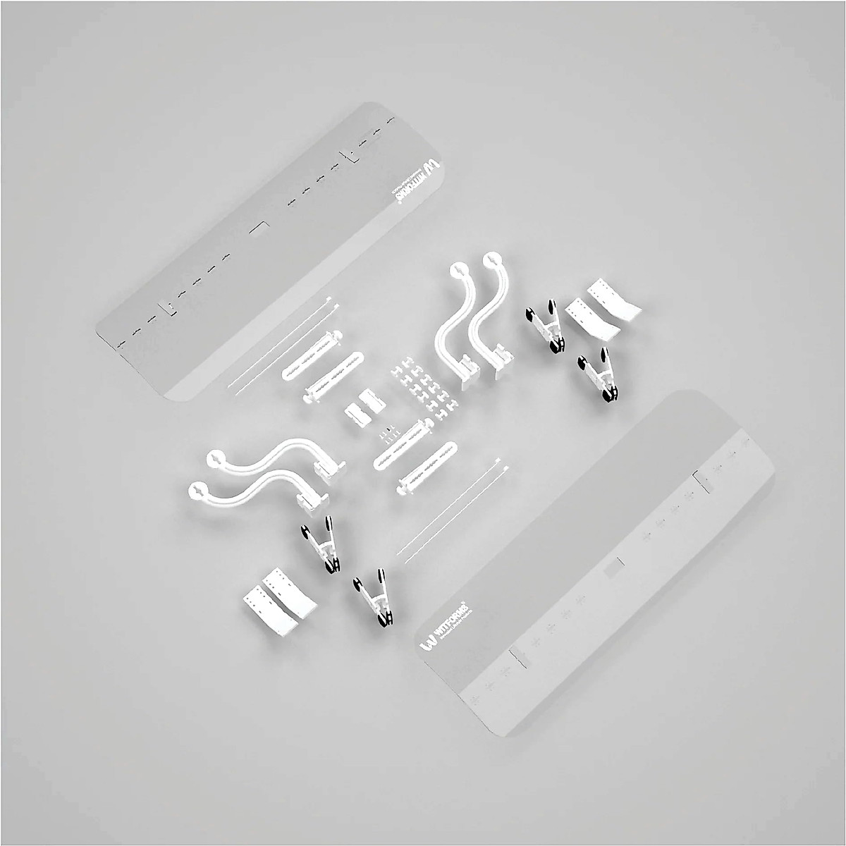 WITFORMS/SQUARE - Adjustable AC air deflector suitable for central air conditioner's square outlets. Enhance cooling and heating circulation