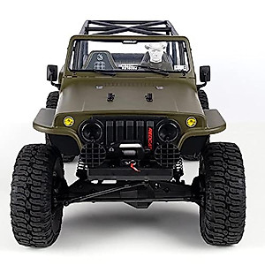 Redcat Racing TC8 Marksman RC Crawler – 1/8 Scale Brushed Electric Trail Crawler Off Road Rock Crawler RC Truck – 2.4Ghz Radio Controlled Waterproof Off Road Car – Great for All Terrain – Green