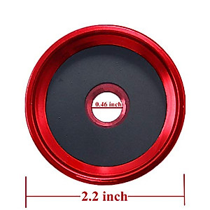 imUfer Extended Run Gas Cap Adapter, Mess Oil Changes Funnel and Generator Magnetic Tip Dipstick Oil Dip Stick for Inverter Generator for EU1000i 2000i 3000i (Red)