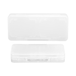 4-In-1 Game Cards Case, PP Material Game Cards Storage, Light In Weight Scratch-Resistant Game Cartridge Holder, for Switch(Four card boxes through white)