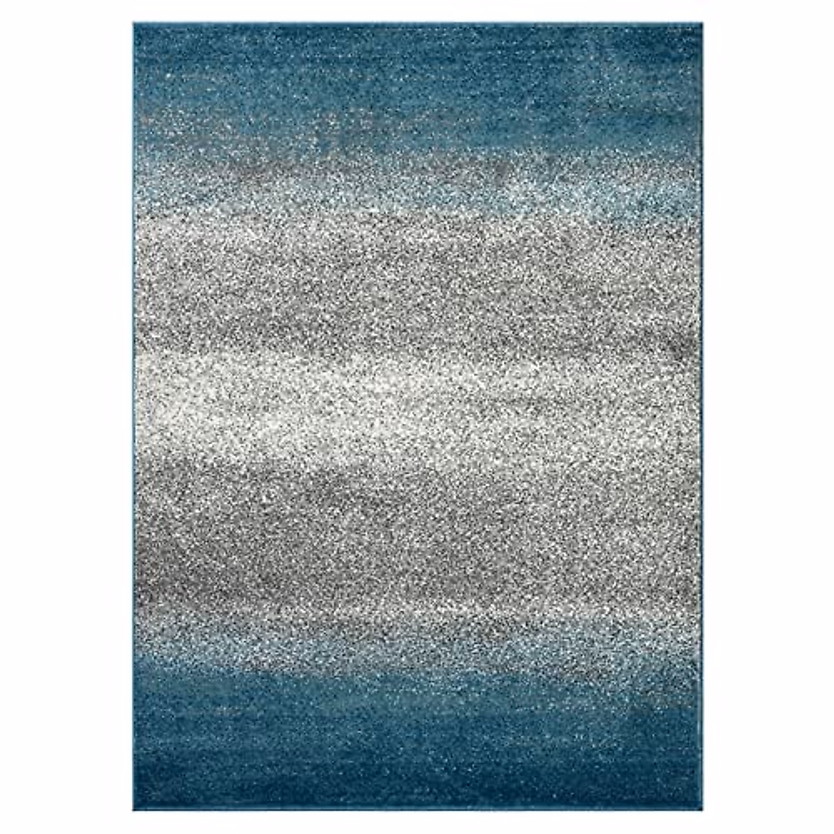 LUXE WEAVERS Abstract Blue Ombre 5x7 Coastal Area Rug