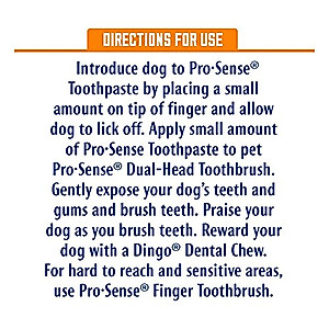 Pro-Sense Dental Solutions for Dogs, Enzymatic Formula, 3-Piece Kit