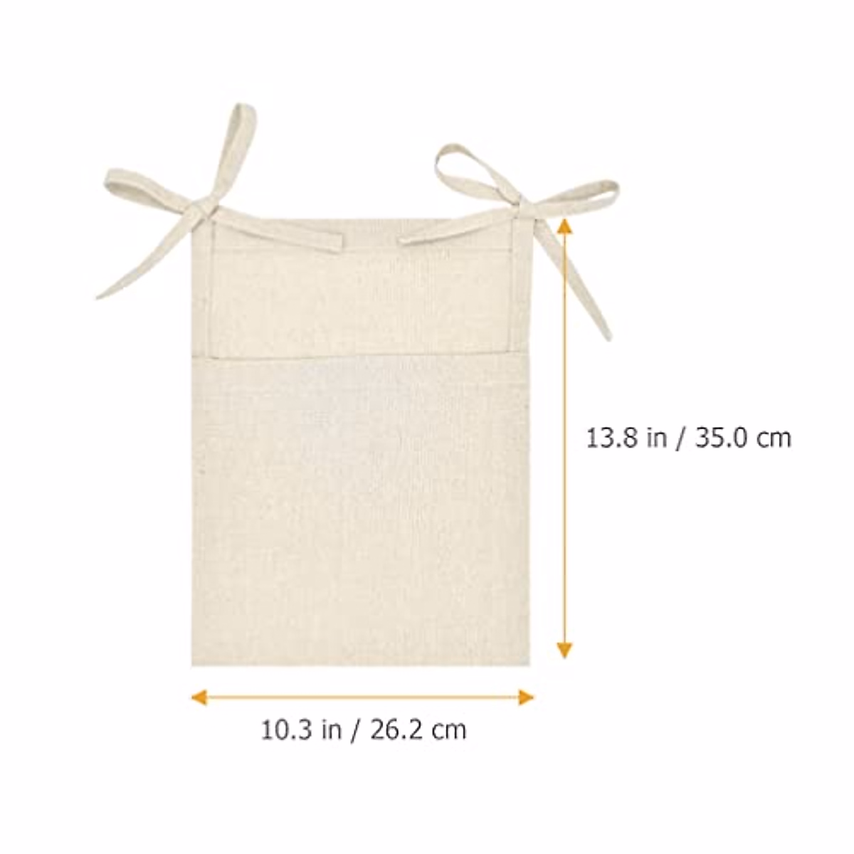 DOITOOL Baby Bedside Hanging Storage Bag: Baby Diaper Caddy Nursery Organizer for Clothing Diapers