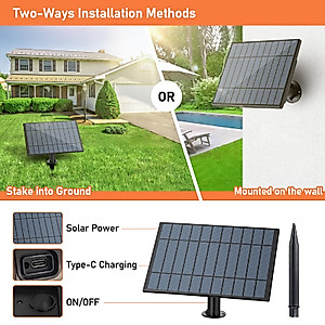 100FT Outdoor Solar String Lights with Remote, USB Rechargeable LED Patio Lights with 52 Timer Dimmable ST38 Edison Bulbs, Enhanced 5W Solar Panel Outside Hanging Lights for Porch Garden Deck Backyard