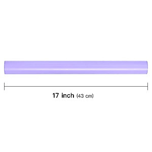 LeZakaa Violet Wrapping Paper Roll - Solid Colored Paper for Birthday, Valentine's, Mother's Day, Holiday - 17 inches x 32.8 Feet (47.23 sq.ft.)