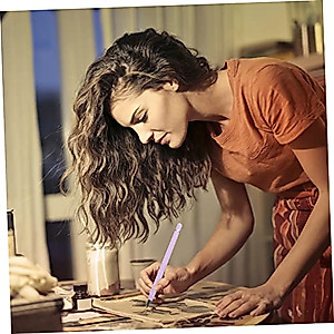 STOBOK Everlasting Pencil stylus signature pens inkless pen funny pens for fun for everlasting with eraser metal paint brushes handwriting 2Pcs Erasable Signing Pen