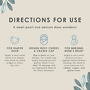 VIVAIODAYS - Olive Oil Rescue Balm Gel to Soothe Skin, Prevent Diaper Rash & Relieve Eczema, Gel Moisturizer for Face, 100% Natural, 96.8% Organic, COSMOS ORGANIC Certified, Safe for All Ages, 75 ml