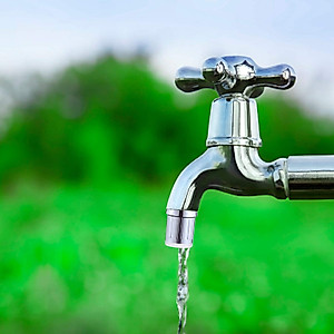 YARNOW Luminous Faucet Outdoor Water Faucet Outdoor Water Spigot Waterfall Faucet Led Sink Tap Bathroom Faucet Led Light Intelligent Led Faucet Kitchen Water Tap Replacement Faucet Elder