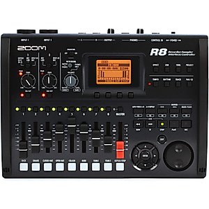 Zoom R8 8-Track SD Recorder Interface Sampler