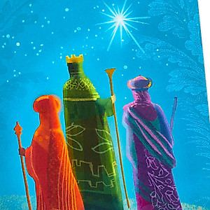 Hallmark Image Arts Boxed Religious Christmas Cards Assortment, Painted Nativity (4 Designs, 24 Cards and Envelopes)