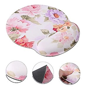 MAGICLULU Mouse Pad Memory Wrist Pad for Laptop Computer Pad Gel Wrist Rest Gel Mouse Pad Wrist Rest for Keyboard Mouse Pad with Wrist Rest Non-Skid Mouse Mat Ergonomic Mouse Pad Personality