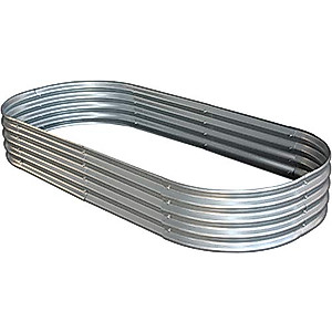 7 ft. x 3 ft. Raised Garden Bed Metal Elevated Planter for Vegetable Flower Herb