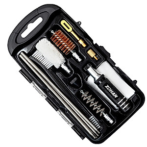 ZOHAN Shotgun Cleaning Kit for 12 Gauge,Shotgun Cleaner Supplies Gun Cleaning Kit with Gun Cleaning Brush (Black)