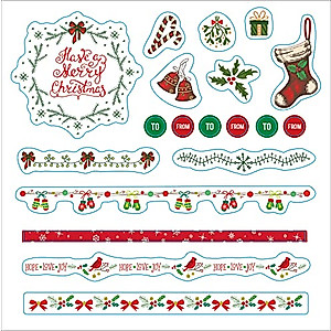 Merry & Bright Christmas! A Festive Sticker Book (over 500 holiday stickers!)