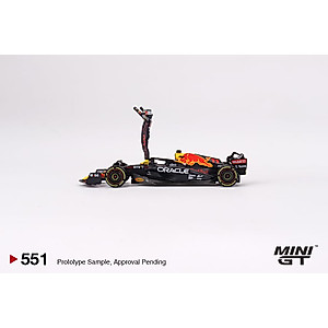 True Scale Miniatures Model Car Compatible with Oracle Red Bull Racing RB18#11 Sergio Pérez 2022 Monaco Grix Winner Limited Edition 1/64 Diecast Model Car MGT00551