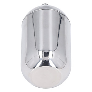 Natudeco Cotton Swab Holders 304 Stainless Steel Cotton Ball Canisters Light Luxury Storage Jar Dustproof Water Resistant Toothpick Dispenser with Lid for Home Bathroom