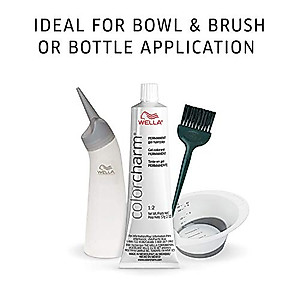 WELLA colorcharm Permanent Gel Haircolor, With Long Lasting Gelfuse™ Technology, For Gray Coverage, 5N Light Brown, 2 oz
