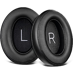 SOULWIT Protein Leather Earpads Replacement for Sennheiser Momentum 3 Wireless Noise Cancelling Over/Around-Ear Headphones, Ear Pads Cushions with Soft Noise Isolation Memory Foam