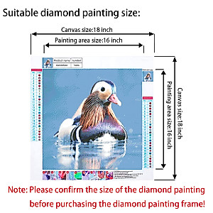ZZFQXZ 18x18inch Diamond Painting Frame for Diamond Art Painting 16x16inch Display Pictures 16x16inch/40x40cm With Mat or 18x18inch/45x45 cm Without Mat , Wood Square Wall Photo Frame Black (ZK007)