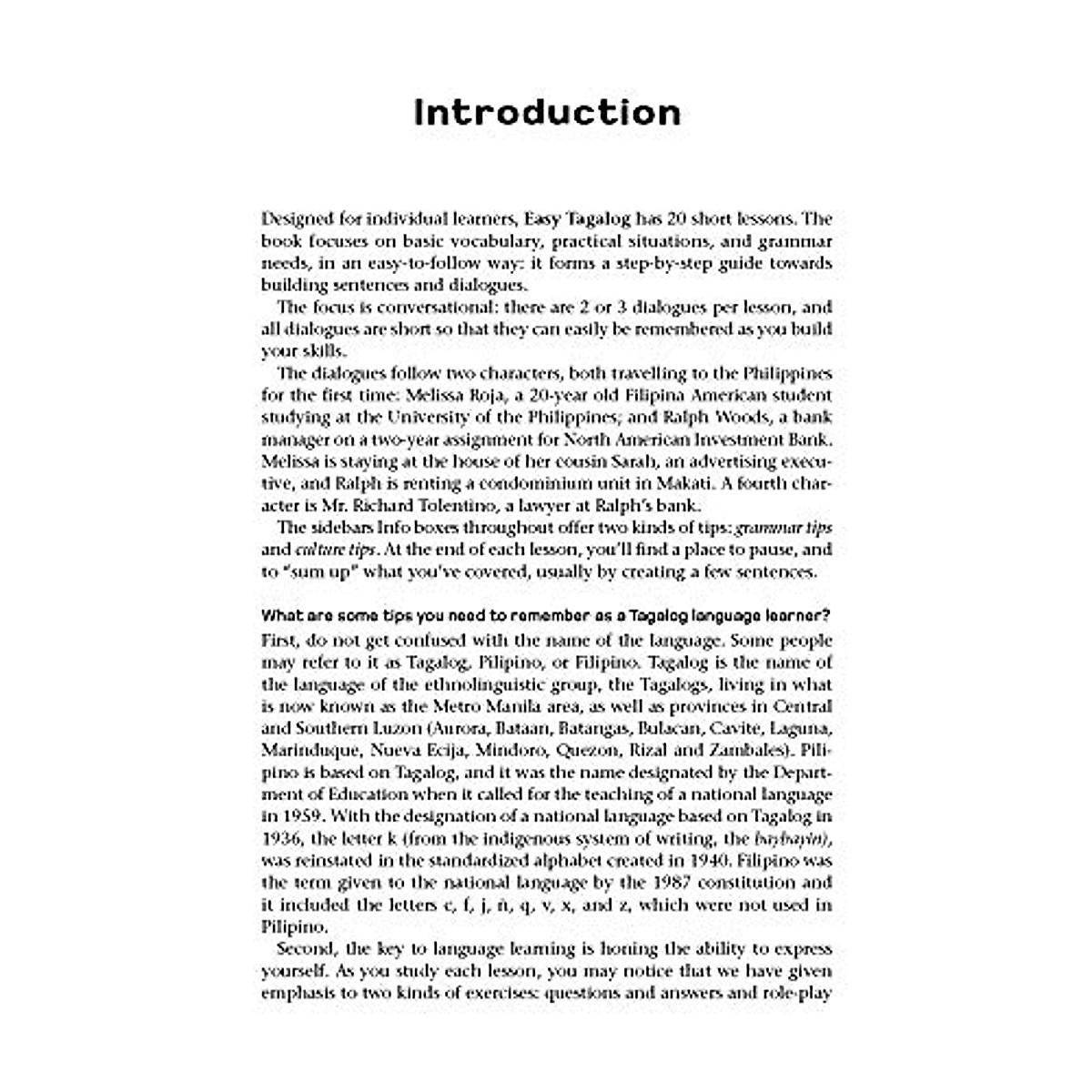 Easy Tagalog: A Complete Language Course and Pocket Dictionary in One! (Free Companion Online Audio) (Easy Language Series)