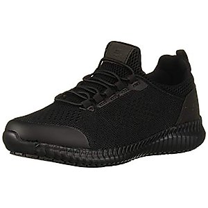 Skechers Women's Cessnock Carrboro Health Care Professional Shoe, Black, 8 W US