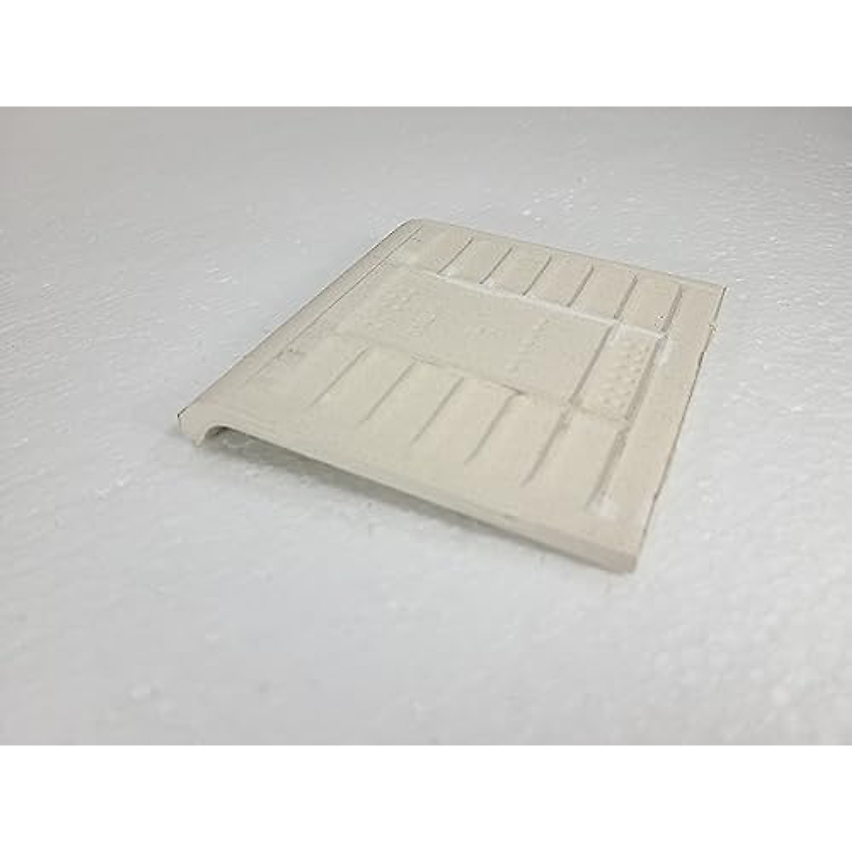Beige Bone Almond Ceramic Tile Backsplash Cove Base 4.25 in Subway Square Wall Baseboard Floor Transition Trim Rounded Curved Edge 5 Piece Box