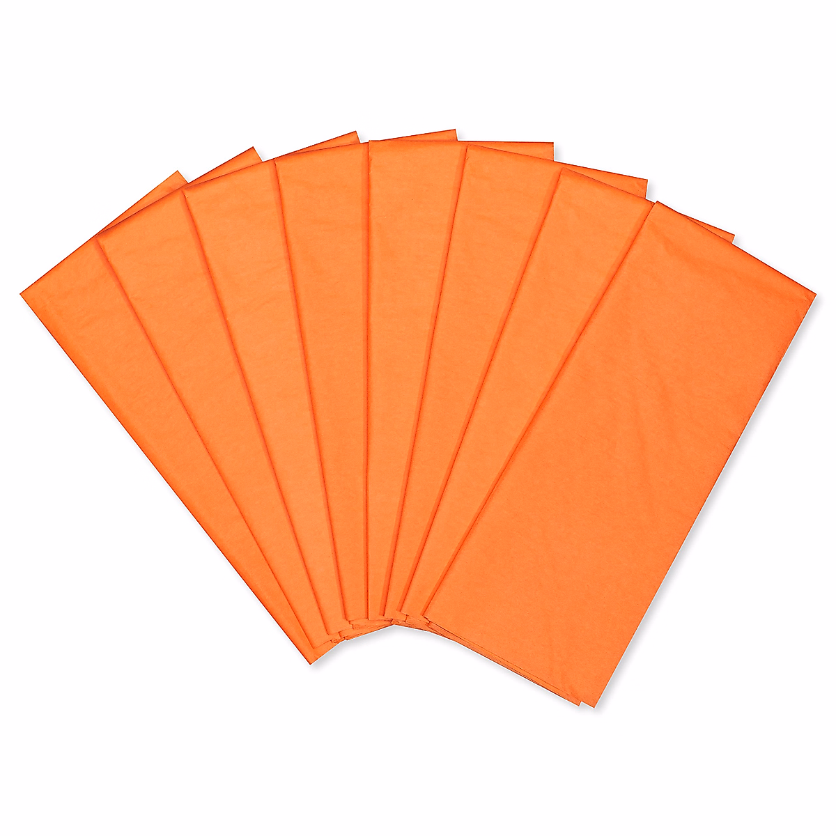 Papyrus 8 Sheet Orange Tissue Paper for Halloween, Thanksgiving, Birthdays and All Occasions