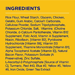 Pedigree DENTASTIX Adult Large Dog Dental Care Treats, Bacon Flavor, 2.08 lb. Pack (40 Treats)