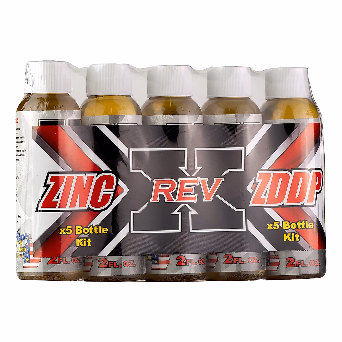REV X ZDDP Oil Additive - Zinc & Phosphorus (5 Pack)