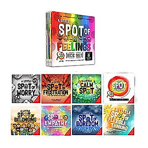 A Little SPOT of Feelings 8 Book Box Set (Book 25-32: Empathy, Frustration, Calm, Belonging, Worry, Boredom, Flexible Thinking, & Feelings Detective)