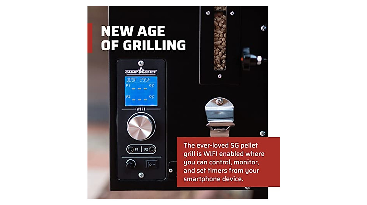 Camp Chef 24" WIFI SmokePro SG Grill - Smart Grilling