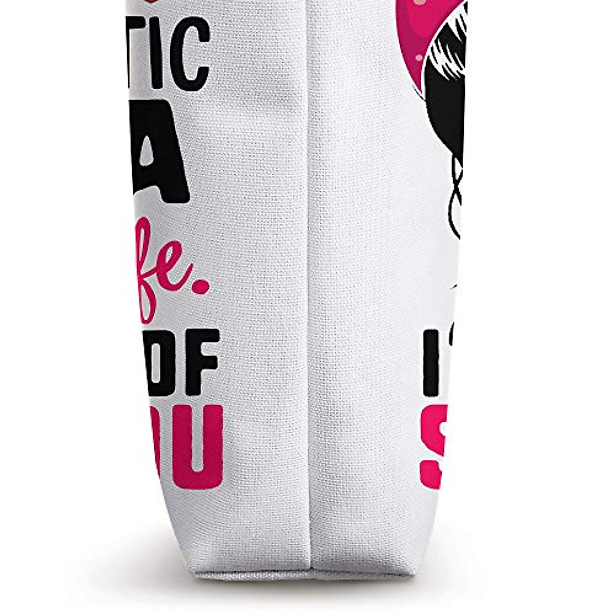 STNA Nurse Smart Sarcastic Messy Bun Nurses Week Nursing Tote Bag